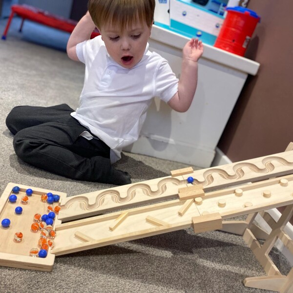 3 Different Marble Run Plates Set Obstacle Plates and Winding Plate 90 ...