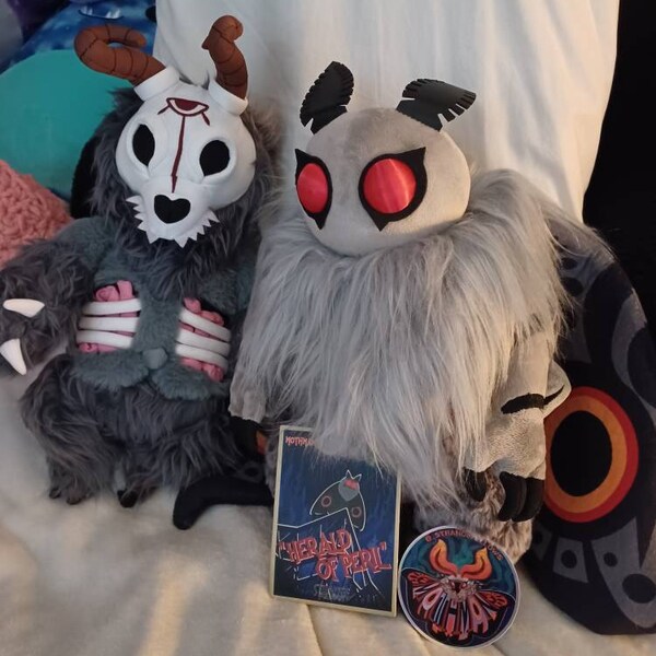 MOTHMAN Cryptid Plushie | Strange Fellows - Etsy