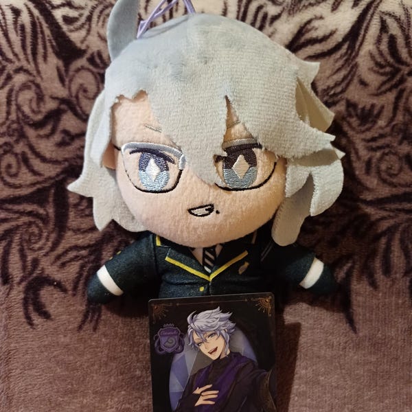 Plushes From Game Twisted Wonderland Diasomia - Malleus Sebek Silver ...