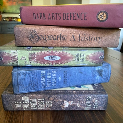 Wizarding Prop Books - Etsy
