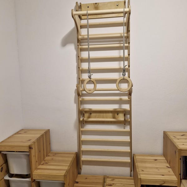 Gifts for Kids Christmas, Swedish Ladder, Climbing Wall for Kids ...