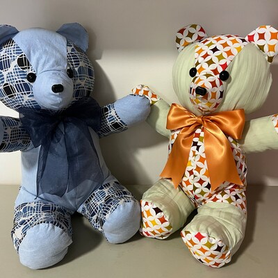 Memory Bear Pattern Easy 14 Sewing Pattern Simple Bear Pattern Sewing ...