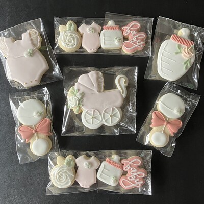 Little Cutie Cookies Baby Shower Cookies Decorated Sugar Cookies - Etsy