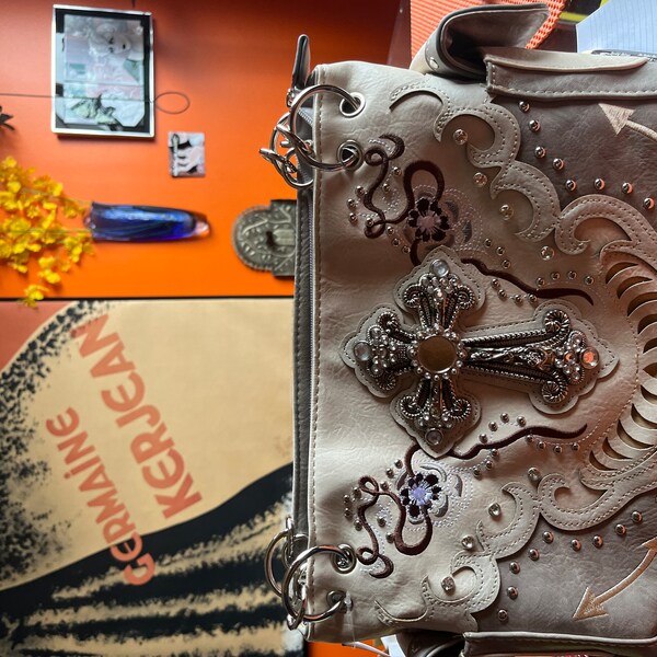 American Flag, Texas Map Buckle/zipper Handbag Purse With Matching ...