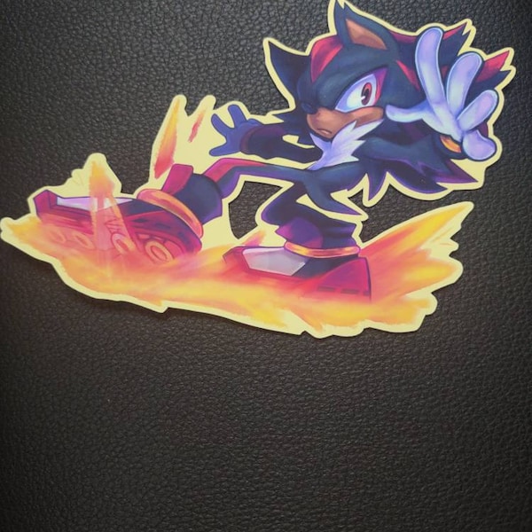 Shadow the Hedgehog Sonic Adventure Sticker - Etsy