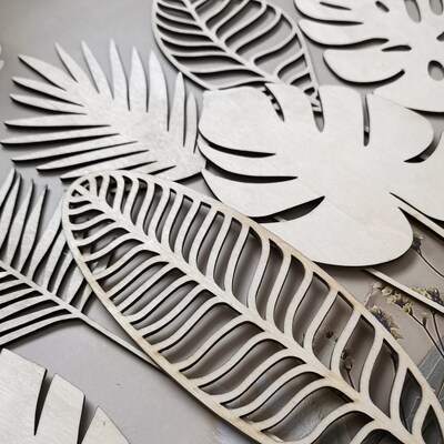 Wooden Flower Cutting Files Flowers .svg .dxf .eps .png, Lasercut Files ...