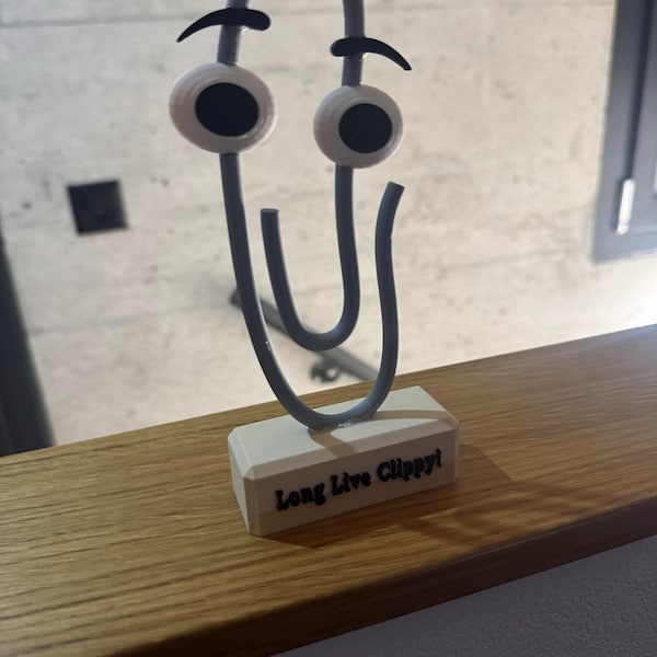 Clippy Desk Decor - 7-inch Nostalgic Microsoft Office Icon - 'long Live ...