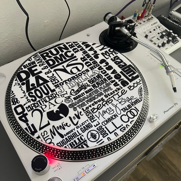 Custom Printed DJ Turntable Slipmats Record Pads With Your Photo, or ...