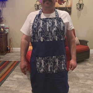 How to Sew an Apron Easy Apron Pattern for Men or Women Downloadable ...