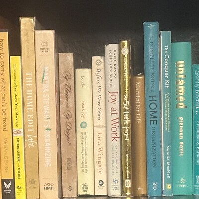 Pink Decorative Books, Shelf Decor Bundle of Pink, White, Hot Pink ...