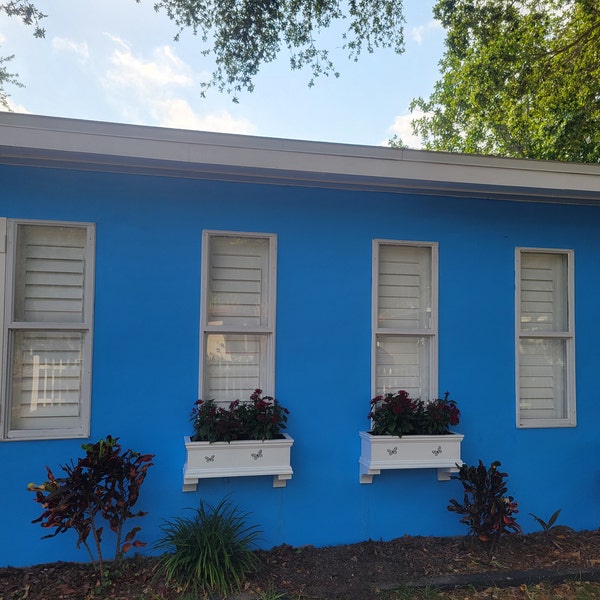 Exterior Shutter, Flamingo Board and Batten, Florida Shutter, Sold ...