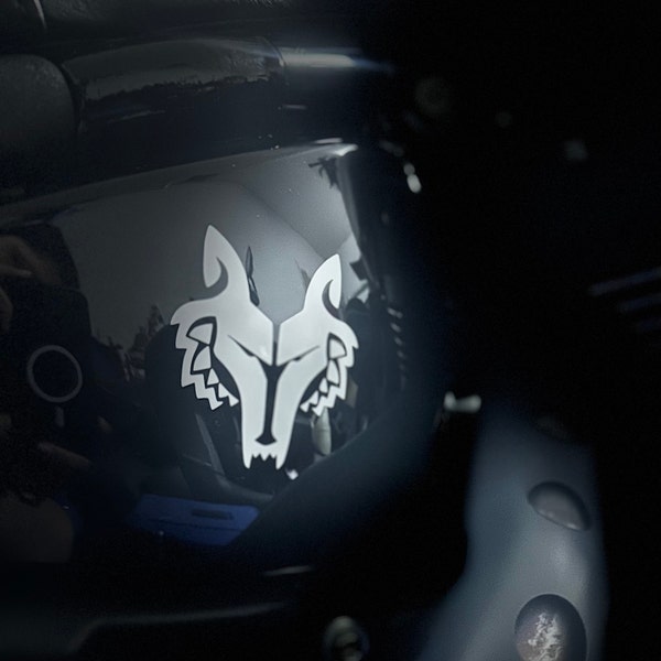 Wolf Pack Vinyl Decal Sticker Clone Trooper Commander Wolffe 104th ...