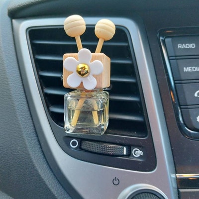 Rose Car Air Freshener Rose Car Diffuser Rose Vented Car - Etsy UK