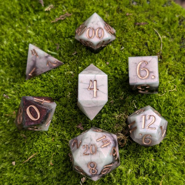 Channel Divinity 7 Piece D&D Dice Set - Etsy