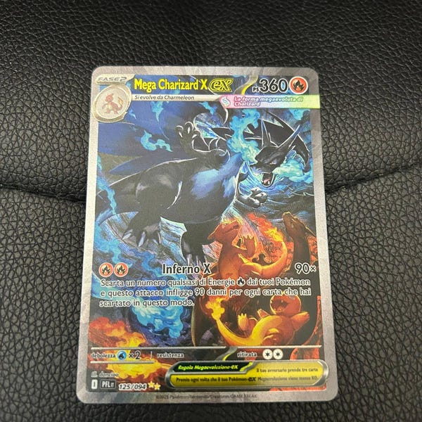 Proxy TCG [ENG] Mega Charizard X Ex Pel En 125/094 - Textured ...