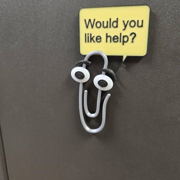 Clippy Desk Decoration | Customizable - Etsy