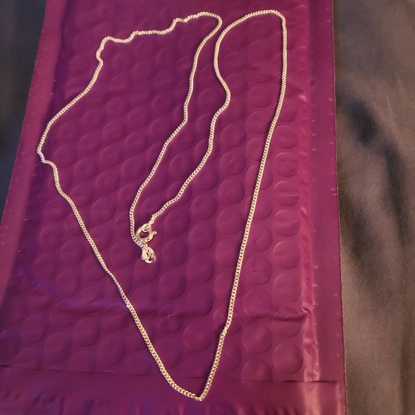 Solid 925 Sterling Silver 4MM Thick Round Box Link Chain Necklace ...