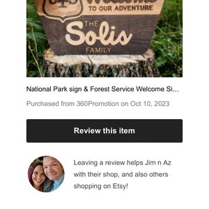 National Park Service Arrowhead NPS Inspired Sign, Custom Layered Laser ...