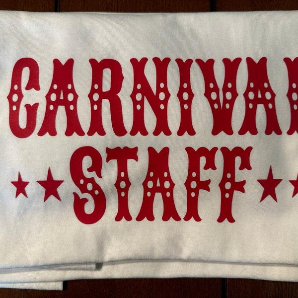 Carnival Staff SVG: Circus Birthday Shirt Design (digital Download) - Etsy