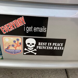 My Child Was Inmate of the Month at County Jail Funny Bumper Sticker ...