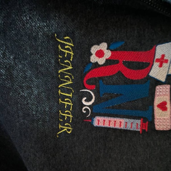 Nurse - Machine Embroidery Design - Etsy