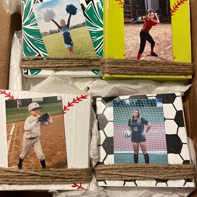 Team Sports Photo Block - Etsy