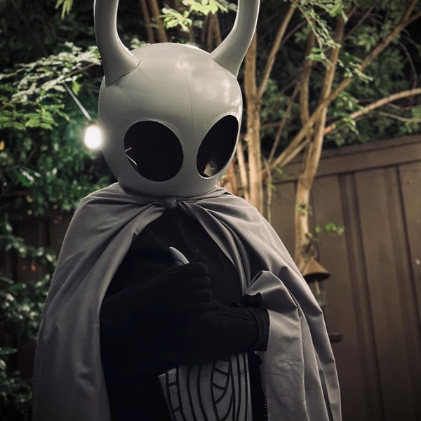 Hollow Knight Cosplay Helmet STL - the Knight STL - Hollow Knight Mask ...