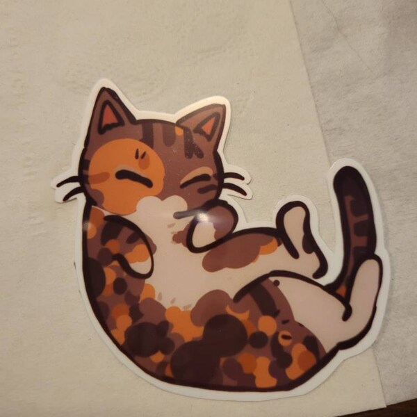 Personalized Cat Stickers - Hand Drawn | Custom Pet Stickers, Cat ...