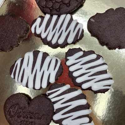 Brownie Rolled Cookie Recipe - Etsy