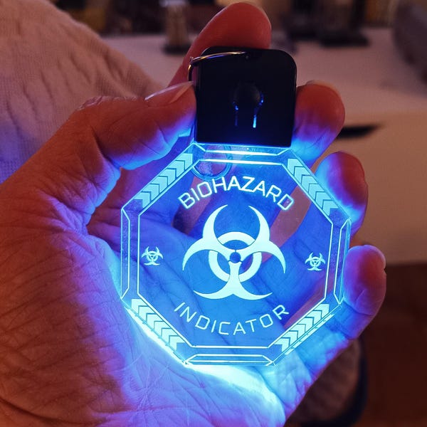 Personalized LED Light up Name Keychain USA Made Color Changing ...