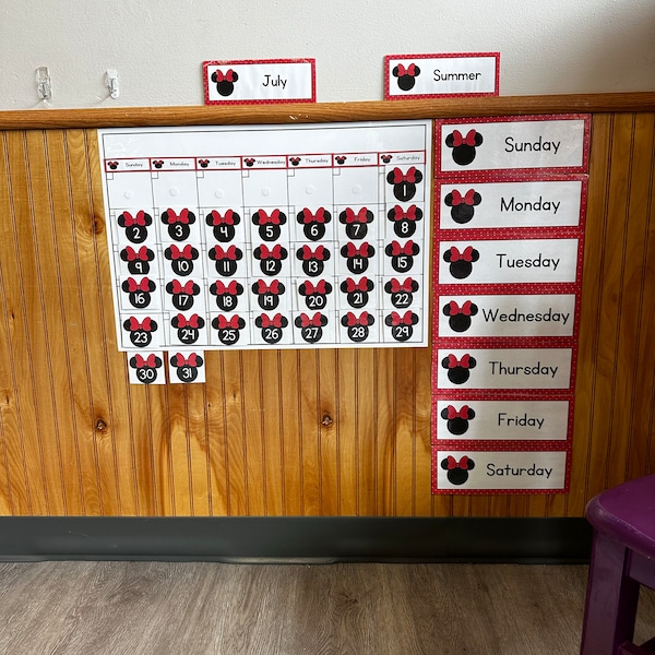 Minnie Inspired Classroom Center Signs | Preschool Centers | Printable ...