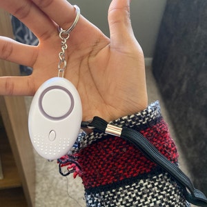 Personal Safety Alarm Keychain With Flashlight - Etsy