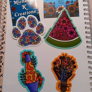 Book Stack Sticker Book Sticker Bookworm Sticker Stickers for ...