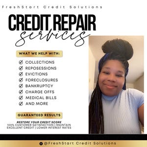 Credit Repair Flyer, Credit Flyer Template, Credit Services Flyer ...