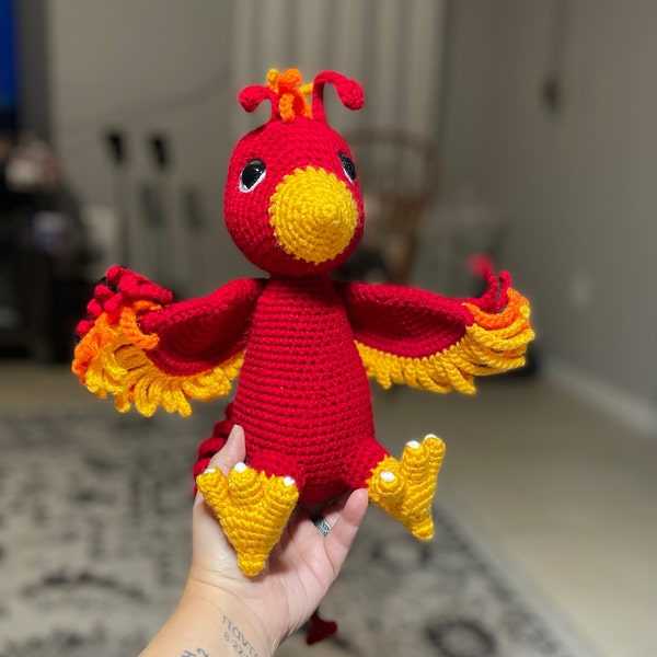 Phoenix Crochet Pattern, Crochet Pattern, Crochet, Pattern, Phoenix ...