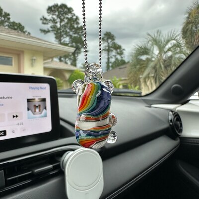 Wave Glass Blown Straw Enviro Straw Glass Art Straw Borosilicate Glass ...