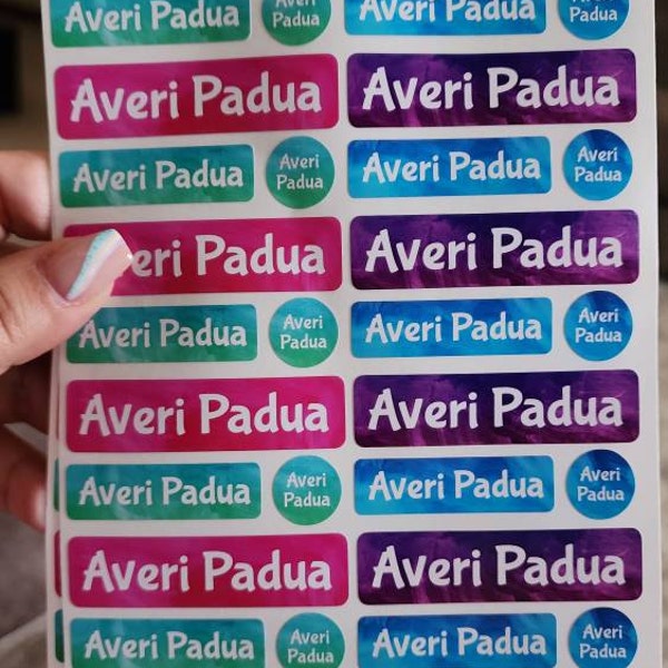 Daycare Pack Set of 60 Labels Baby Bottle Labels, Daycare Labels ...