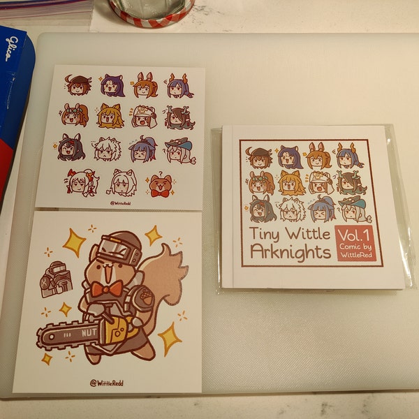 Arknights Sticker Pack Vol. 1 by Wittlered - Etsy