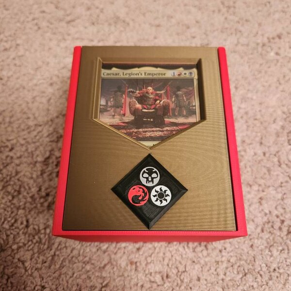 MTG 3-piece Bundle Box Commander Deck & Token Containers - Etsy