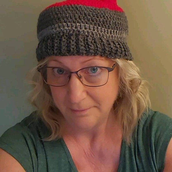 DIY Crochet Pattern - the Original Curling Rock Crochet Hat - Instant ...