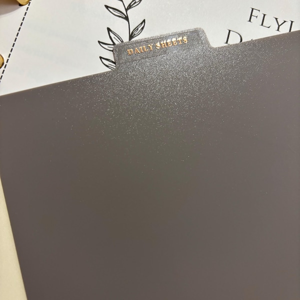 Black Labels, 80 Planner Divider Labels, Clear Stickers, Tab Labels ...