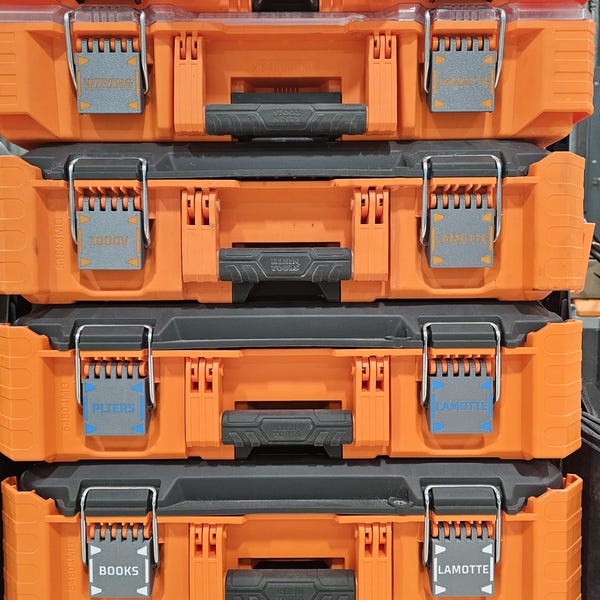 Packout 3 Drawer Double Stacking Bins, X8 Bins, Double Divide Bins ...