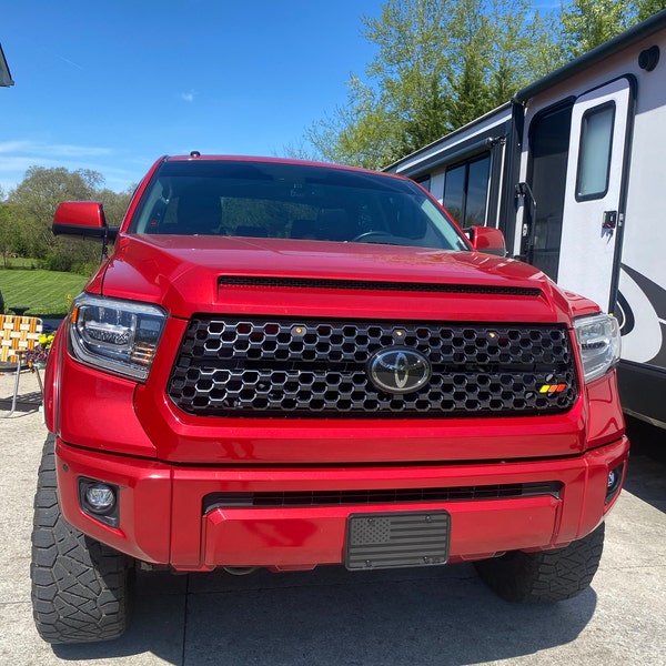 Gloss Black American Flag License Plate - Etsy