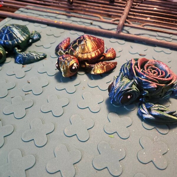 Sea Turtle, Cinderwing3d, STL File for 3D Printing, STL Print Files ...