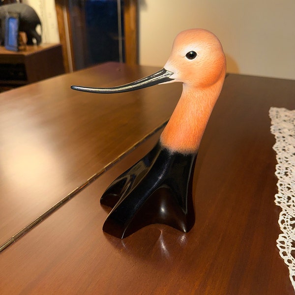 American Avocet Shorebird ,decoy, Bird Carving, Hand Carved. - Etsy