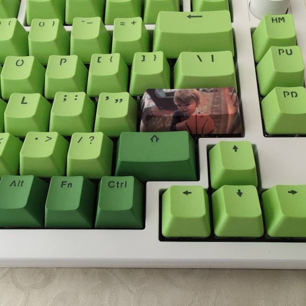 ANSI Japanese Kanji PBT Pudding Keycaps Grey sizes for 104, 80 TKL and ...
