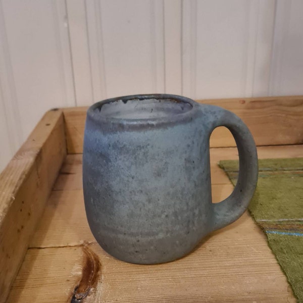 MADE TO ORDER Aged Green Mug 16oz, Ceramic, Pottery, Handmade ...
