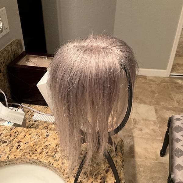 Human Hair Women’s Topper Toupee Extensions Enhancer Premium Quality 12 ...