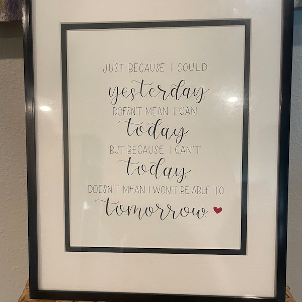 Custom Handwritten Calligraphy Print, Love Letter, Scripture Verse - Etsy
