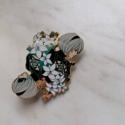Nier Automata Hard Enamel Pin - Etsy